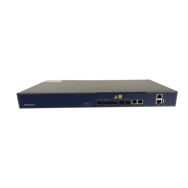 HA7304GF 4 Port Gpon Olt 1U Rack 4PON GPON OLT Compatible With Other ...
