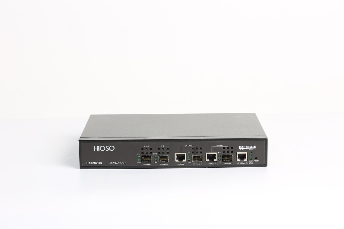 HiOSO 2 Pon EPON OLT Support SNMP Management Mini Size Compatible With ...