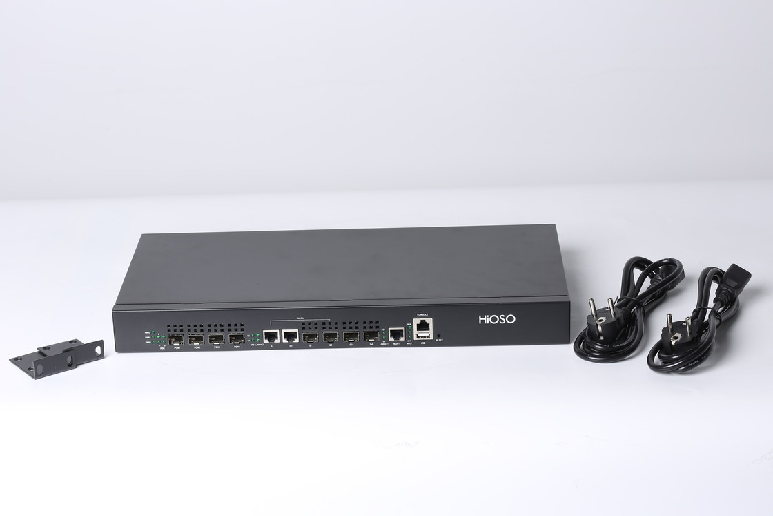Hioso 4 Port EPON OLT Dual Power Supply 1U Rack Ftth OLT Supply Huawei ...