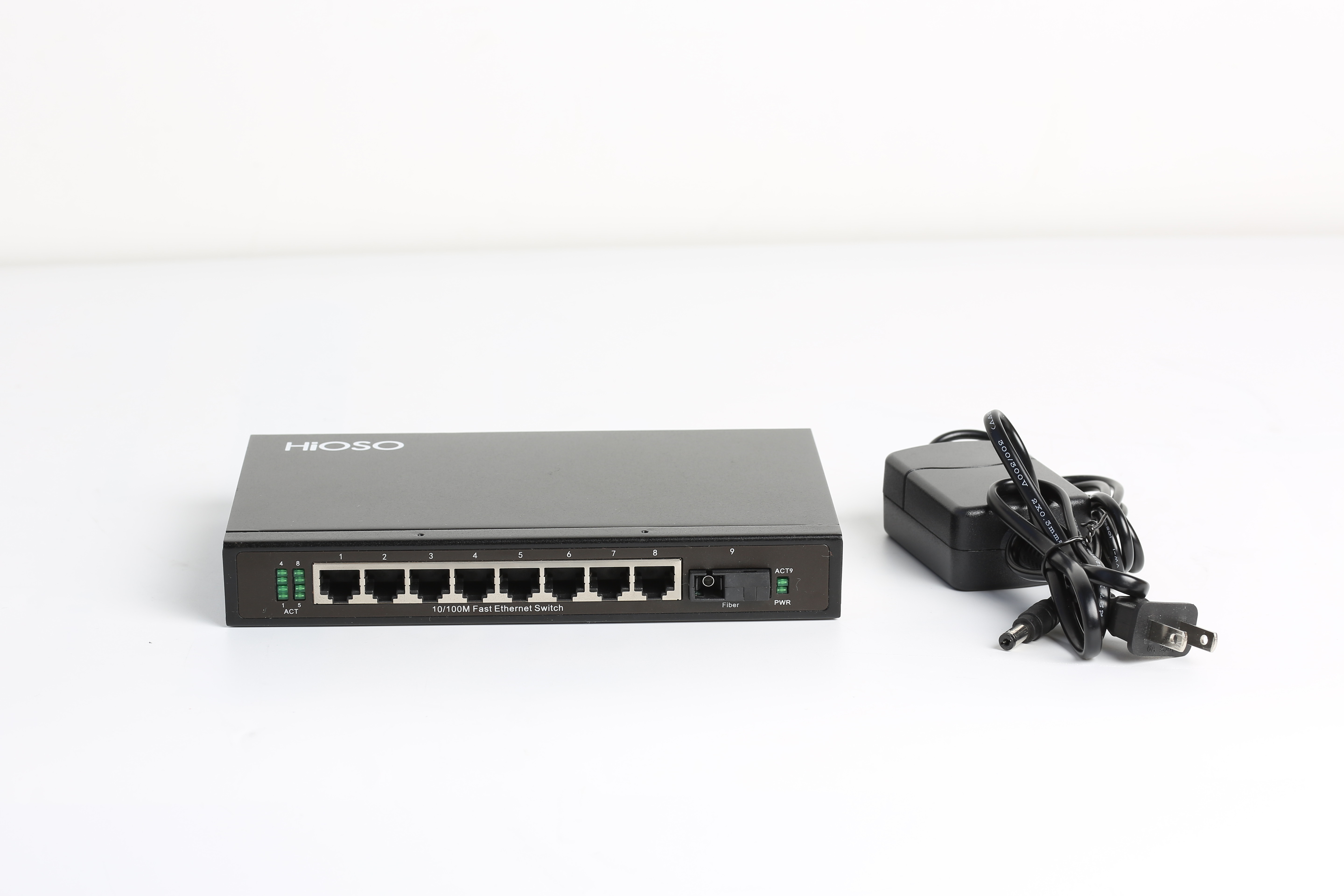 Industrial 8FE Ports 1 100M FX Port Ethernet Access Switch 9 Ports