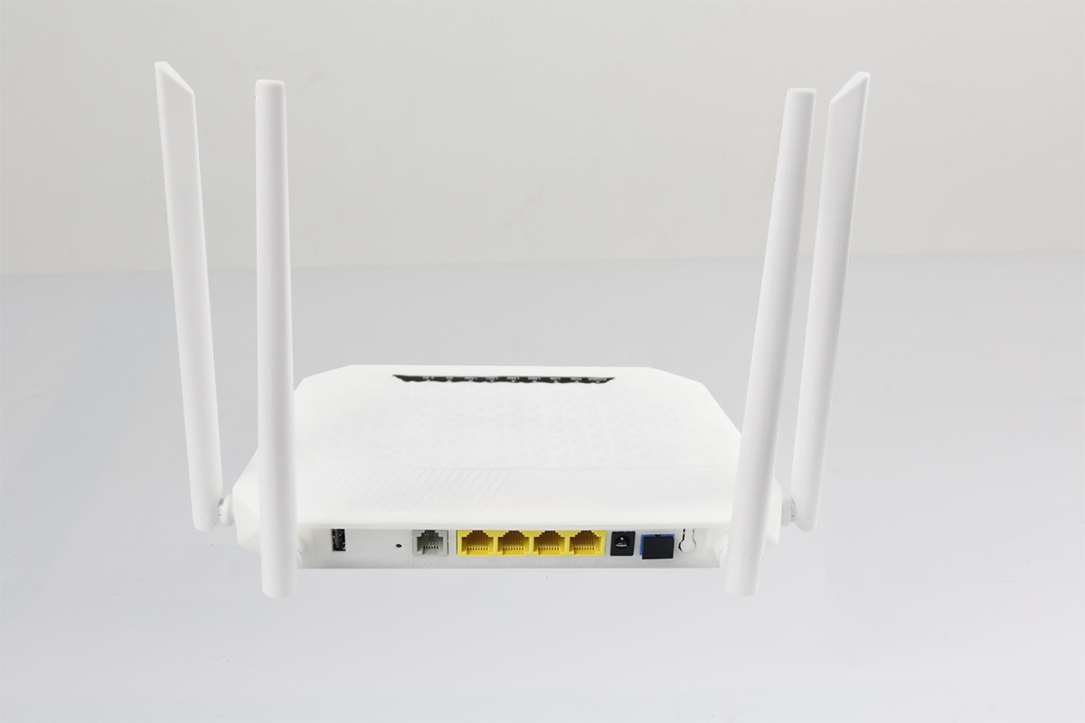 Dual Wifi Support IPv4 And IPv6 4 Ports GPON ONU , XPON ONU